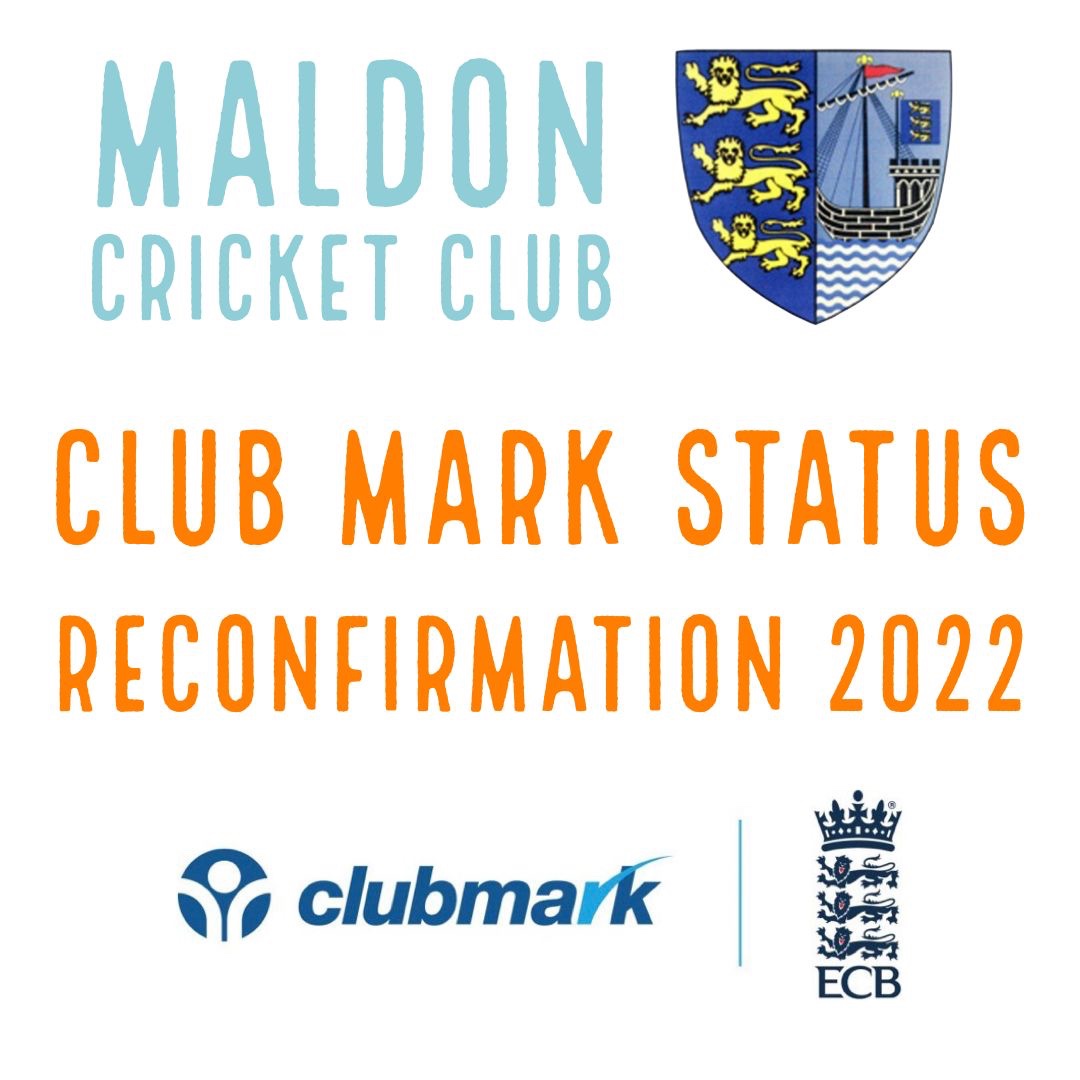 Clubmark Status Confirmed – Maldon Cricket Club